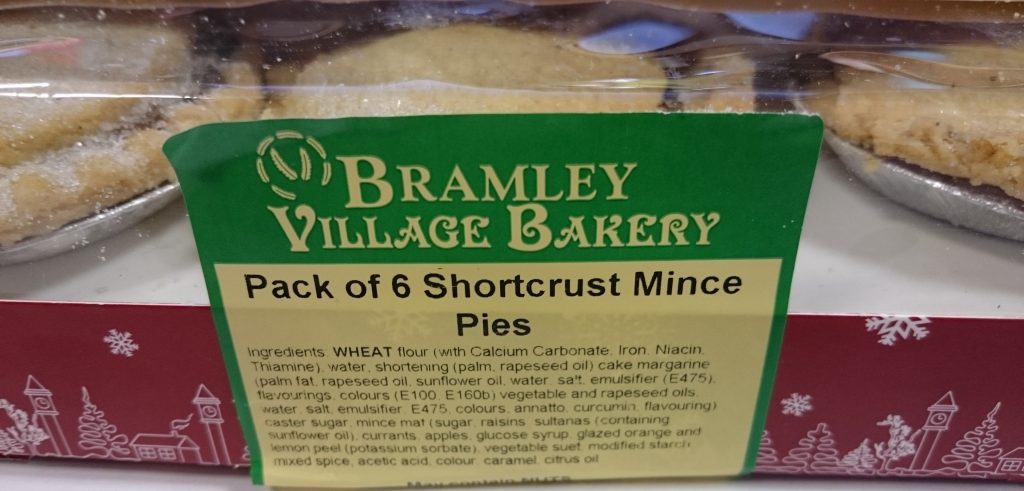 Review: Bramley Village Bakery Shortcrust Mince Pie - Mince Pie Club.