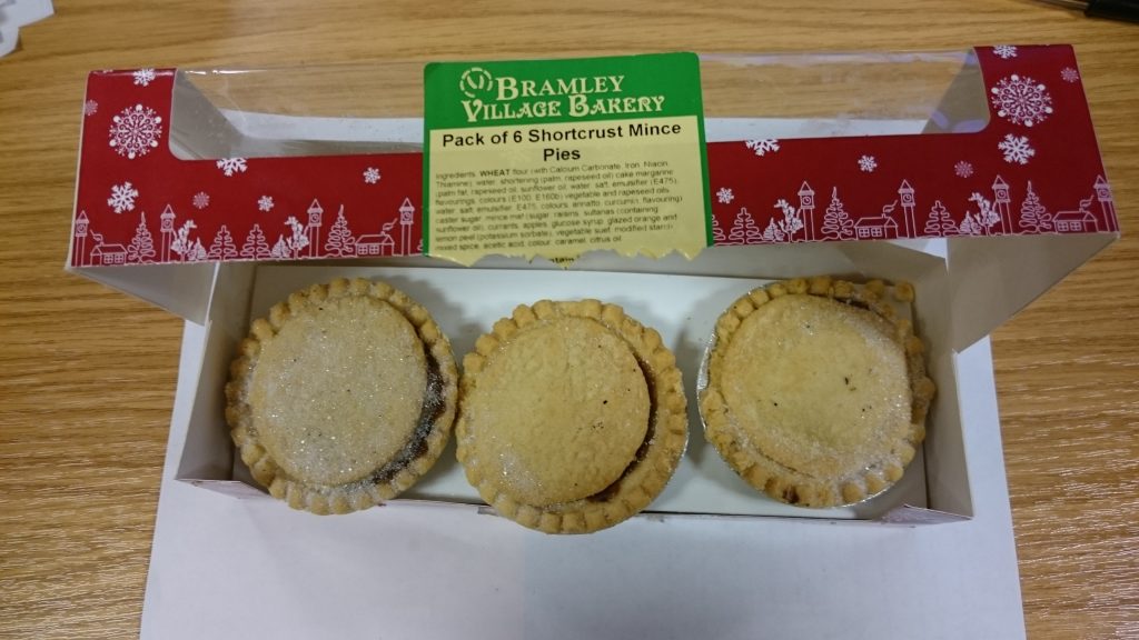 Review: Bramley Village Bakery Shortcrust Mince Pie - Mince Pie Club.